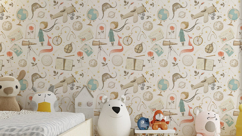 Shop for Exclusive Explorer Dreams Kids Room Wallpaper